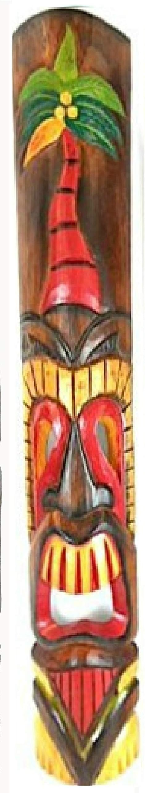 Amazon.com: WorldBazzar 40 in Tribal Tongue Polynesian Tiki Bar Mask ...