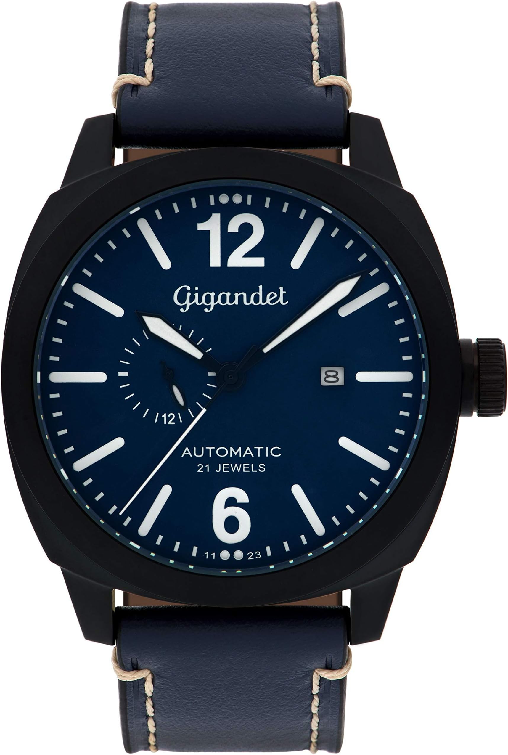 Gigandet Red Baron I Automatic Men's Aviator Watch Analogue Wrist Watch ...