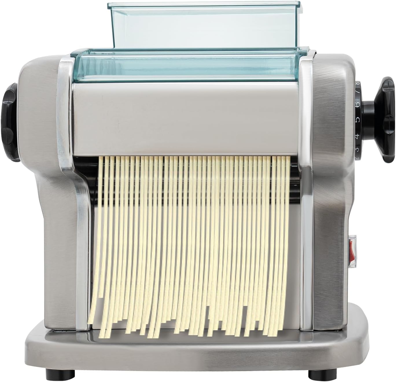 Amazon.com: 135W 110V Electric Pasta Maker, Stainless Steel Automatic ...