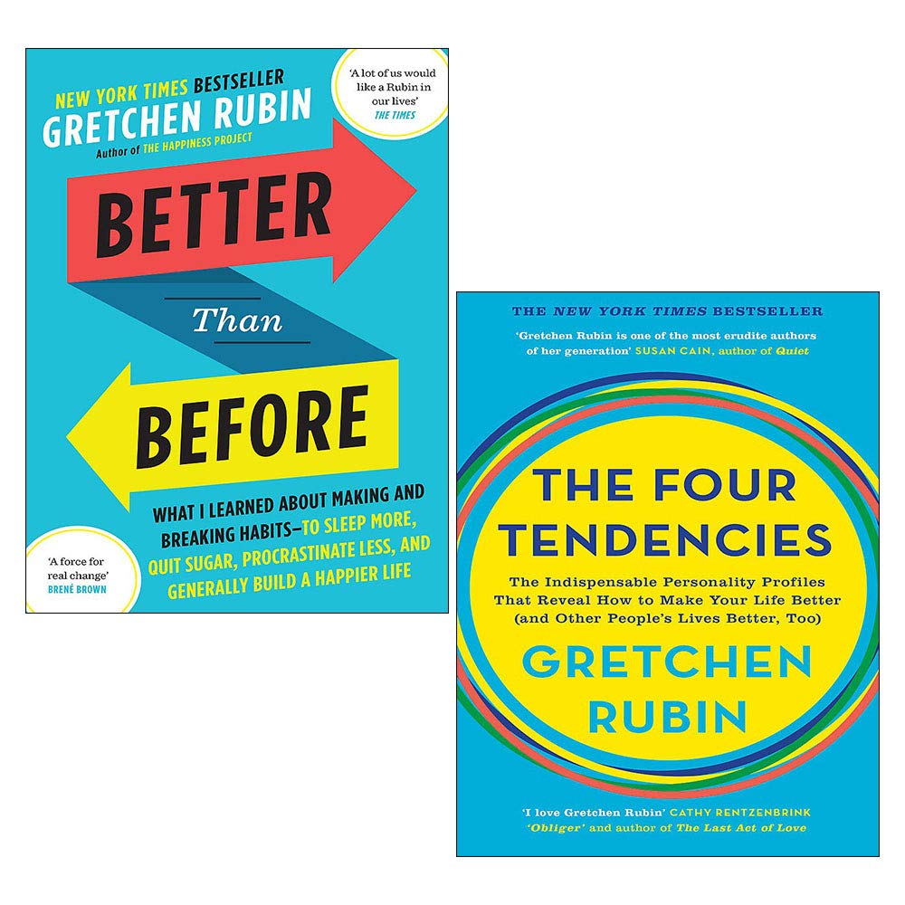 Gretchen Rubin 2 Books Collection Set (Better Than Before, The Four ...