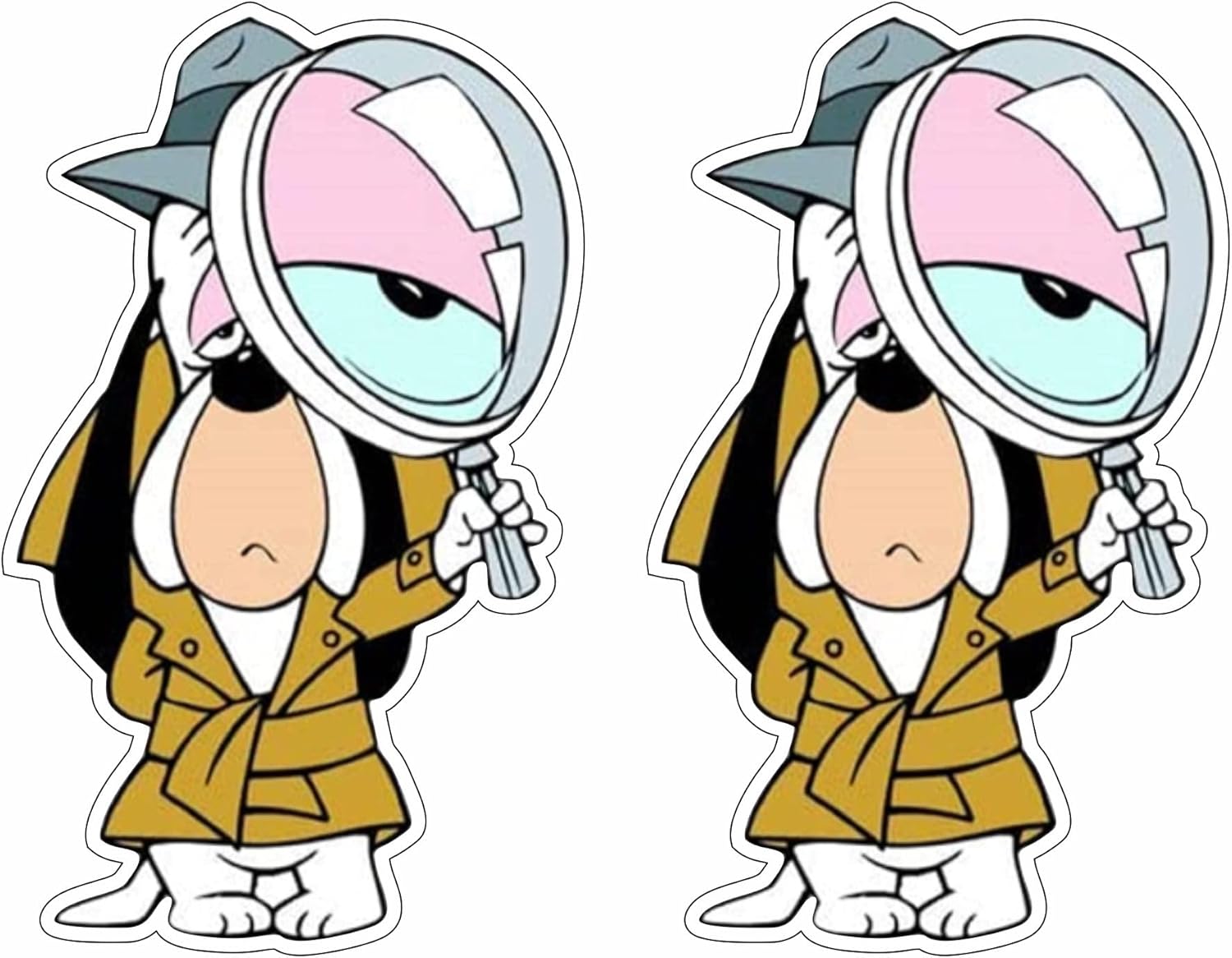 Amazon.com - Droopy The Dog Detective Cartoon - Sticker Graphic - Auto ...