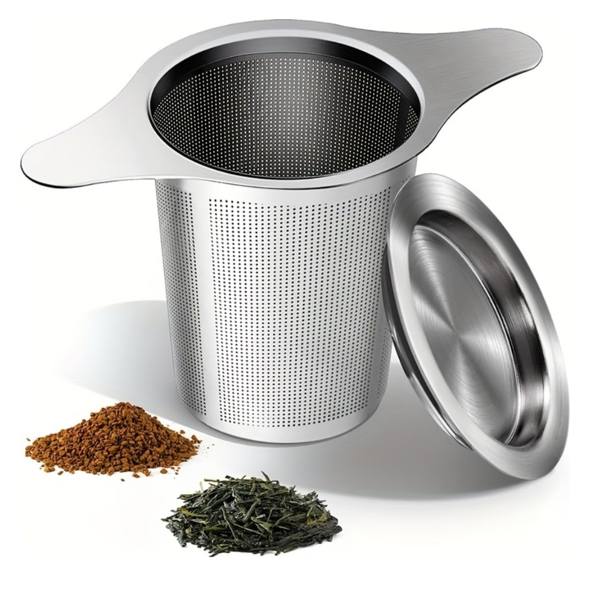 Infusor de Chá Inox Prático Filtro e Coador para Chá com Design ...