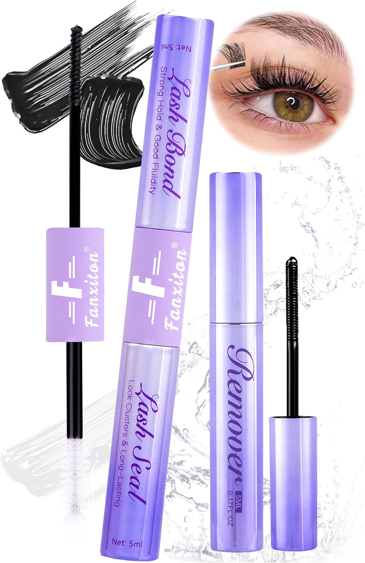 Amazon.com: FANXITON Lash Bond and Seal Long Lasting Strong Hold ...