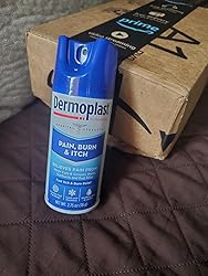 Amazon.com: Dermoplast Pain, Burn & Itch Relief Spray for Minor Cuts ...