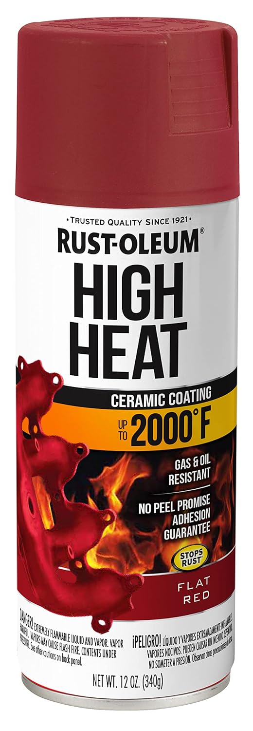 Rust-Oleum 248908 Automotive High Heat Coating Spray Paint Resistance ...