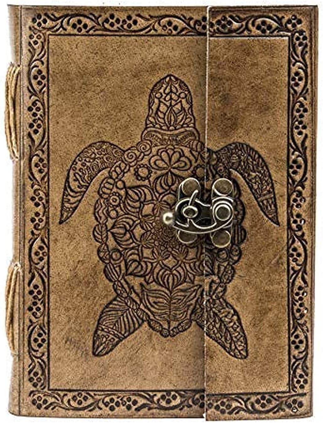 Amazon.com : OVERDOSE TORTOISE Journal Notebook - Handmade Antique ...