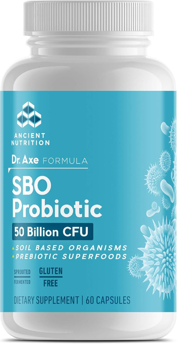 Probiotics by Ancient Nutrition, Gut Restore 60ct with Ginger and ...