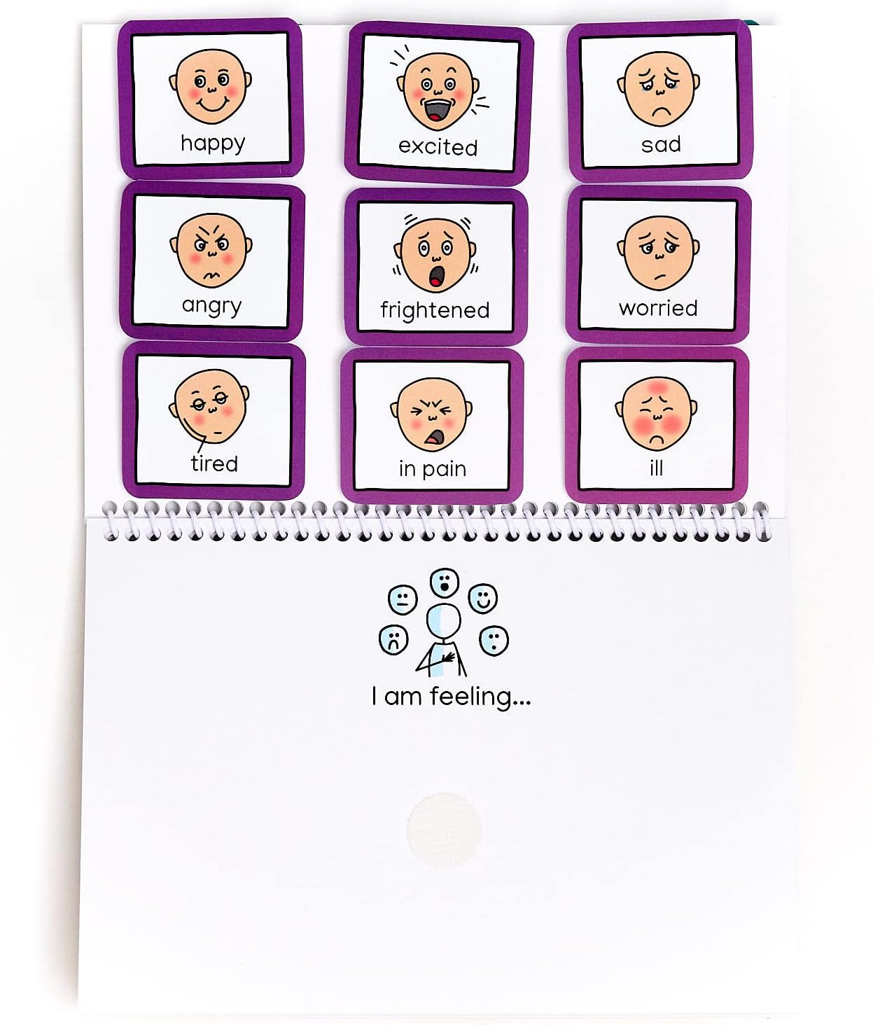 Create Visual Aids Communication Book with 34 Visual Symbols to support ...