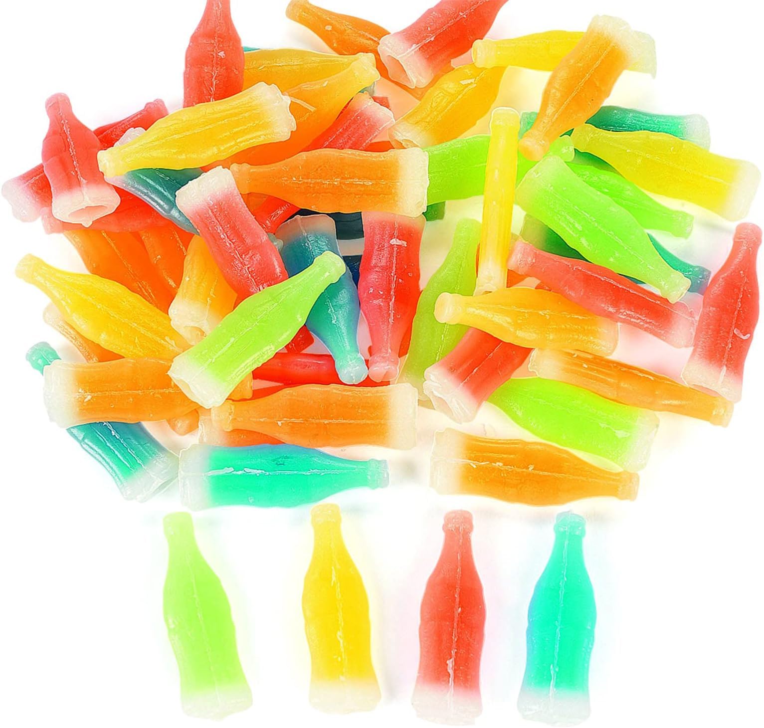 Amazon.com: Fun Express Wax Bottle Candy Drinks - Nip Candy And Soda ...