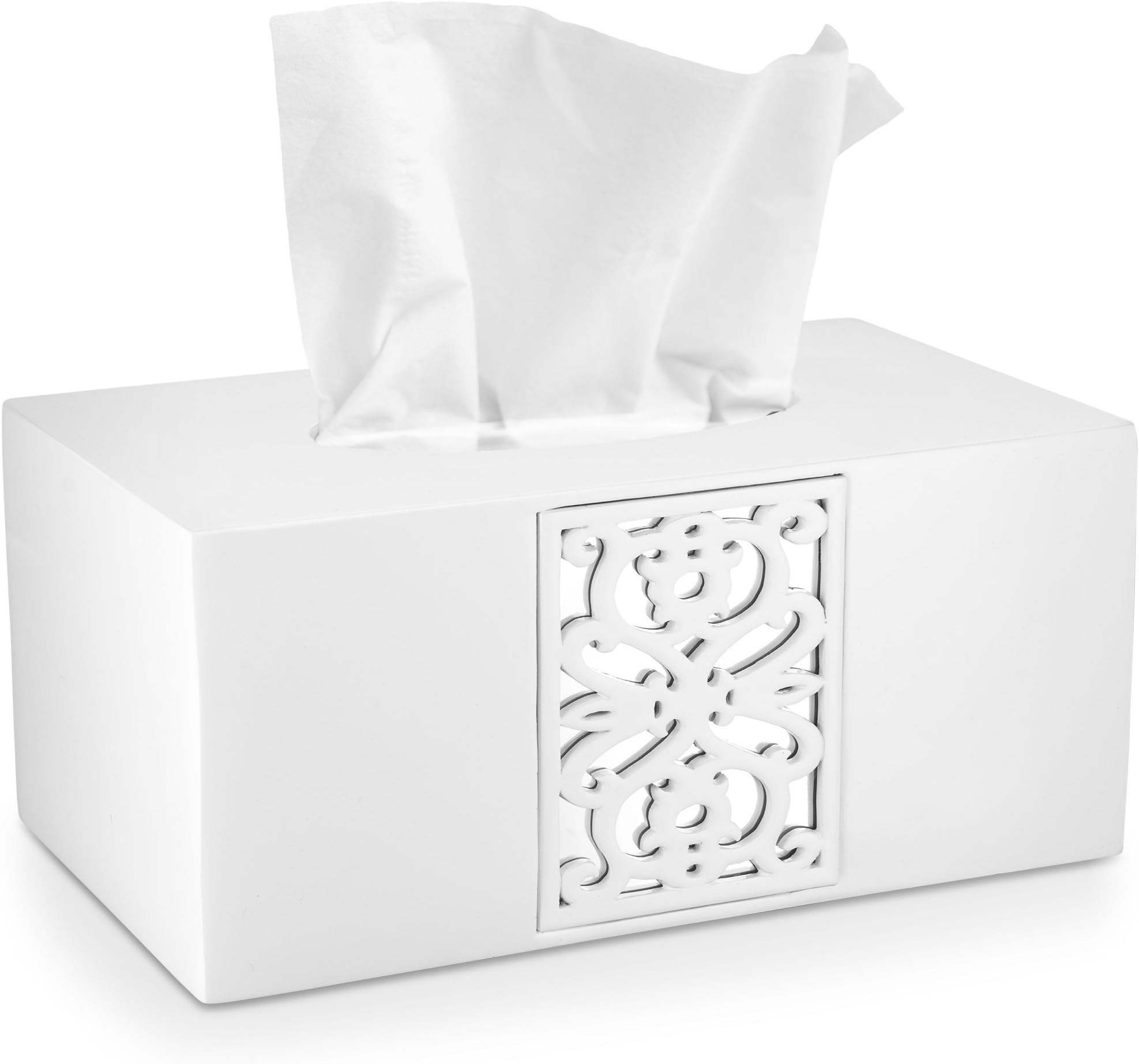 Amazon.com: Sumnacon Tissue Box Cover Bling Tissue Box for Bathroom ...