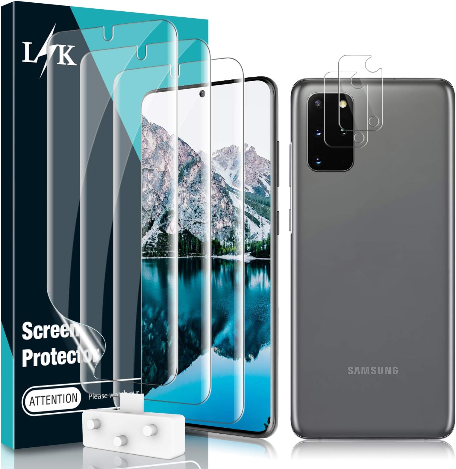 Amazon.com: JETech Screen Protector for Samsung Galaxy S20 5G 6.2-Inch ...