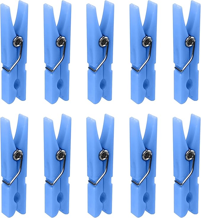 Amazon.com: 30 Pcs Mini Clothes Pins, 1.4 Inch Plastic Clothes Pins for ...