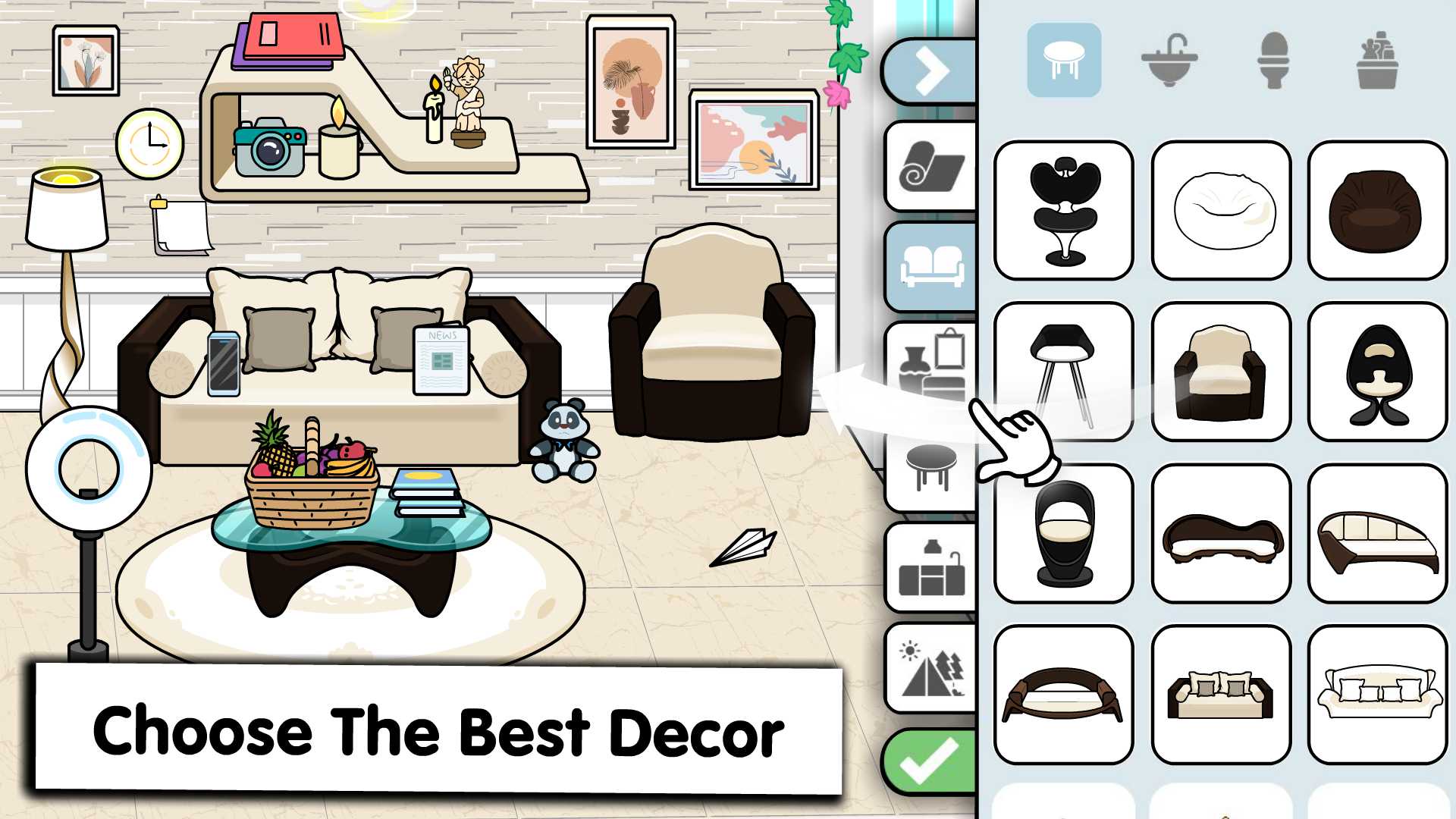 Interior Design Games - Tizi Town Modern House - App on Amazon Appstore