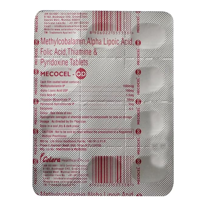 Mecocel OD - Strip of 10 Tablets : Amazon.in: Health & Personal Care