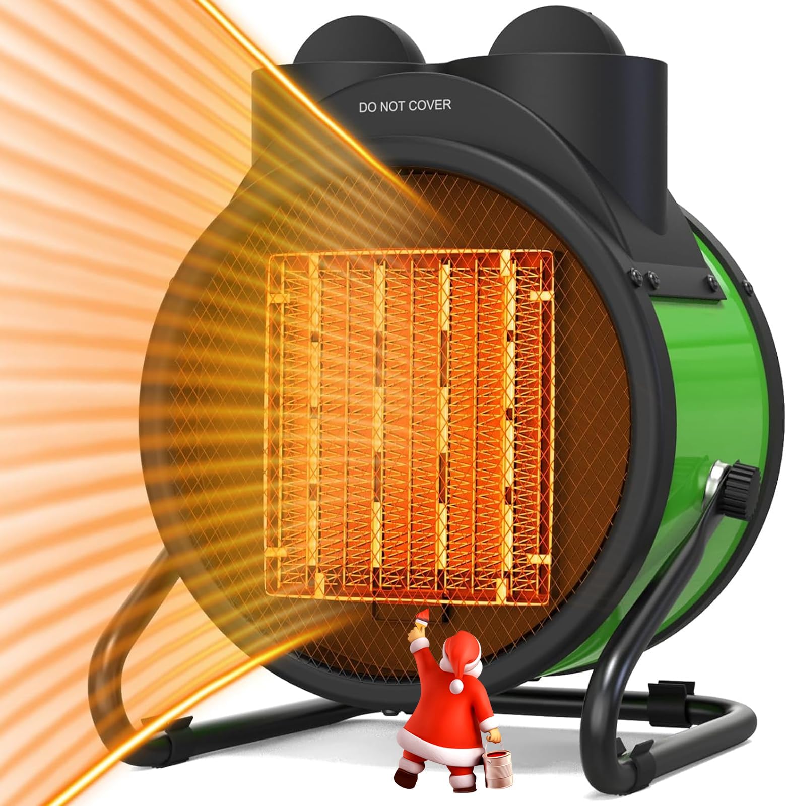 Amazon.com: Buyplus Outdoor Heater, 1500W Portable Garage Heater with ...