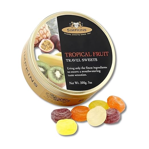 Amazon.com : Simpkins Tropical Fruit Drops - Fruit Hard Candy in a Tin ...