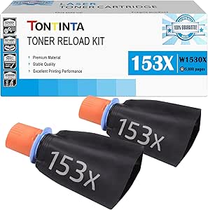 Amazon.com: 153X W1530X Compatible Toner Reload Kits Toner Cartridges ...