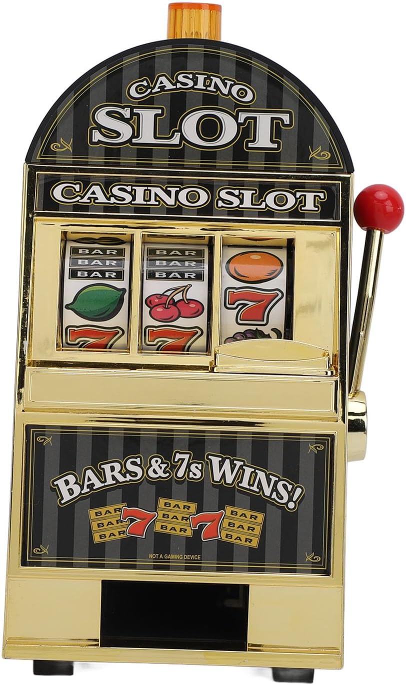 Jumbo Slot Machine with Sound, Slots Piggy Bank, Bank Decorative, Money ...