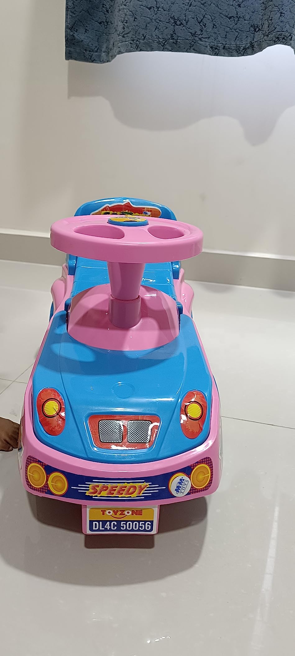 Toyzone Impex Pvt Ltd Speedy Kids Rider Car -Multicolour : Amazon.in ...