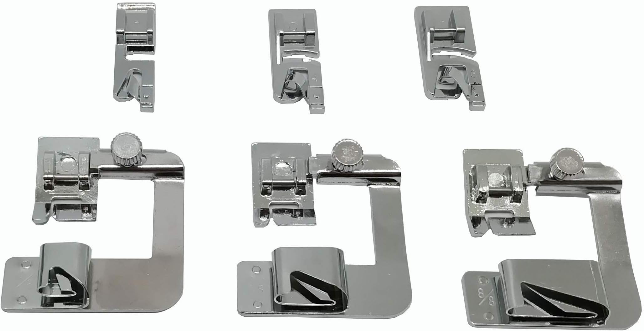 Amazon.com: Windman Sewing Hemming Set Includes 3Pcs Wide Hem Foot,3Pcs ...