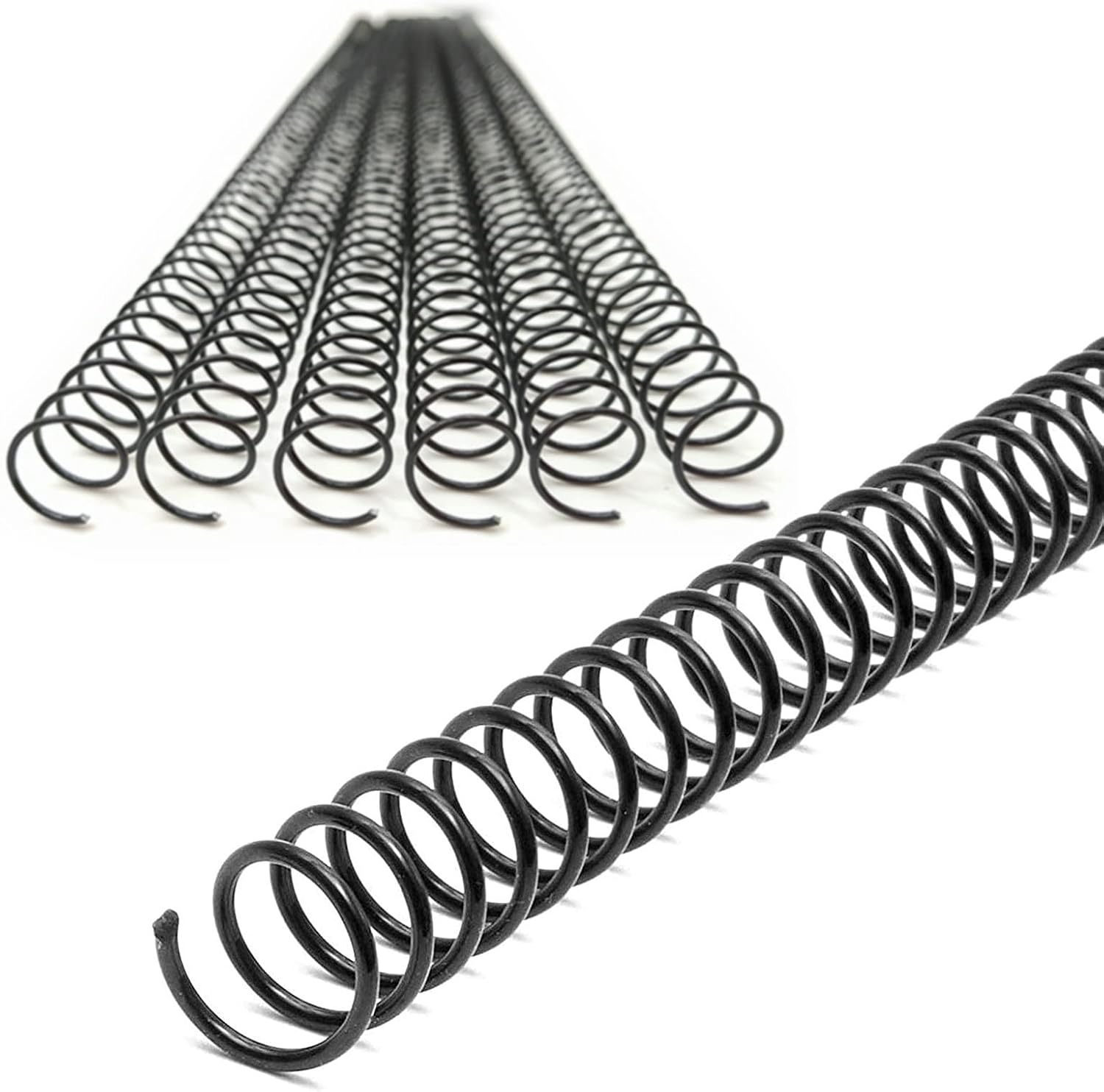 20 Pcs Loose-Leaf Plastic Binding Plastic Binding Ring Ring Spring ...