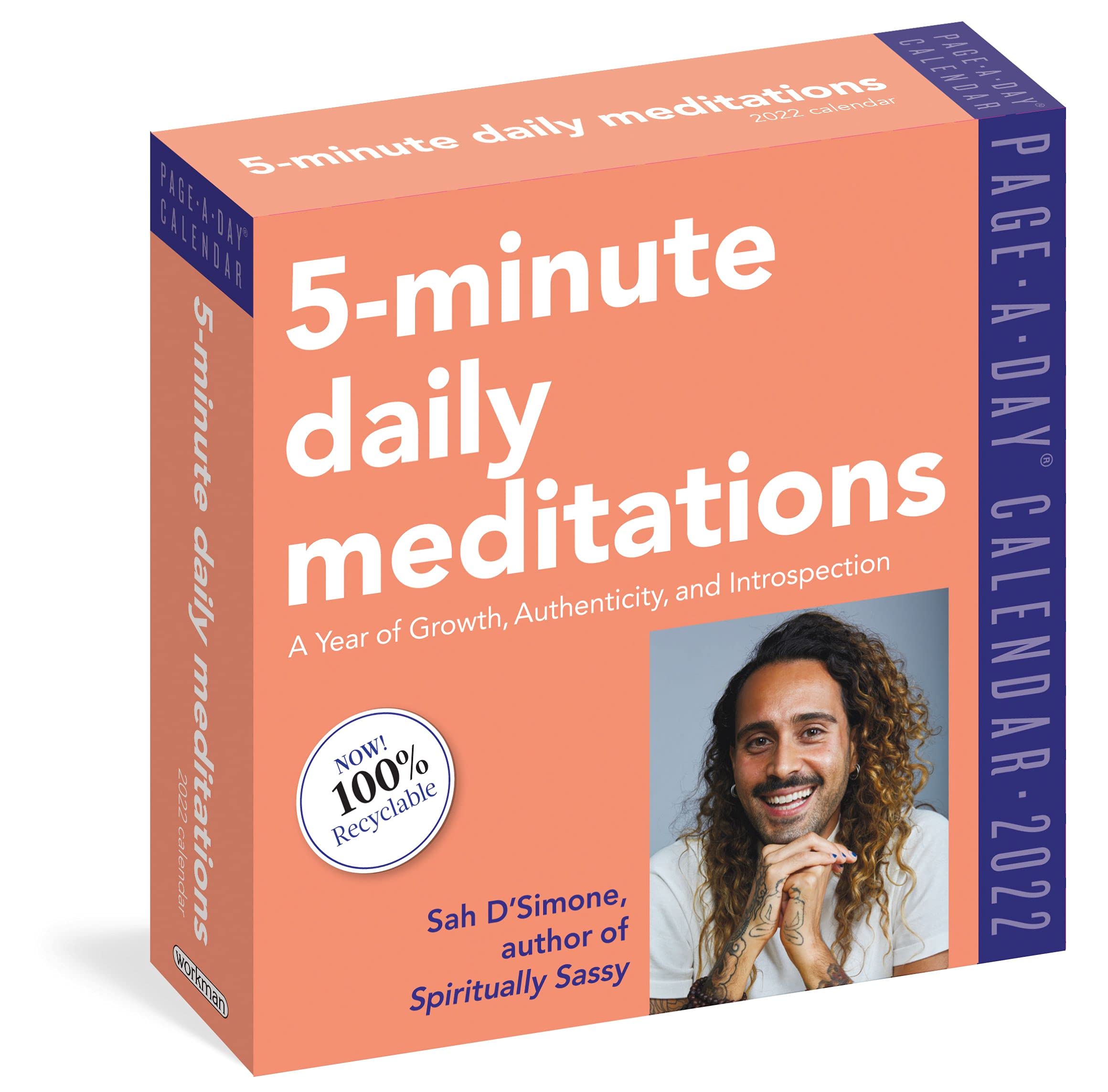 5-Minute Daily Meditations Page-A-Day Calendar 2022: A Year of Growth ...