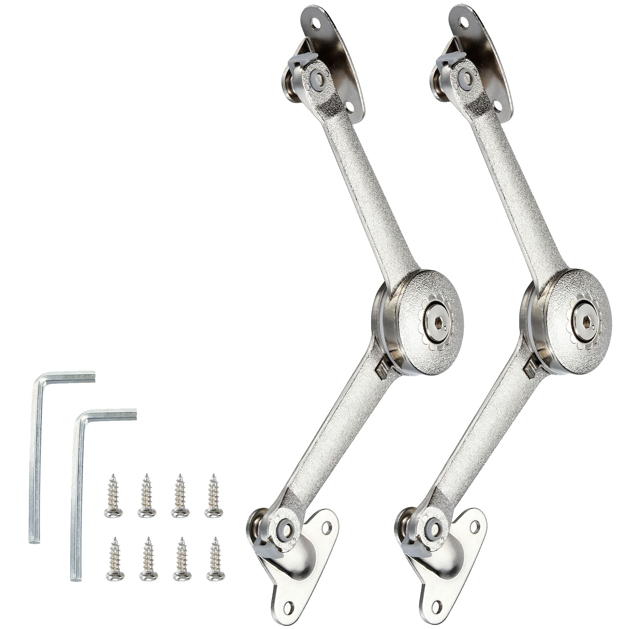 Lpraer 2 Pack Lid Support Hinge Folding Tension Adjustable Random ...