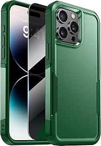 Amazon.com: Diaclara Designed for iPhone 14 Pro Max Case, [with Privacy Screen Protector] [Anti ...