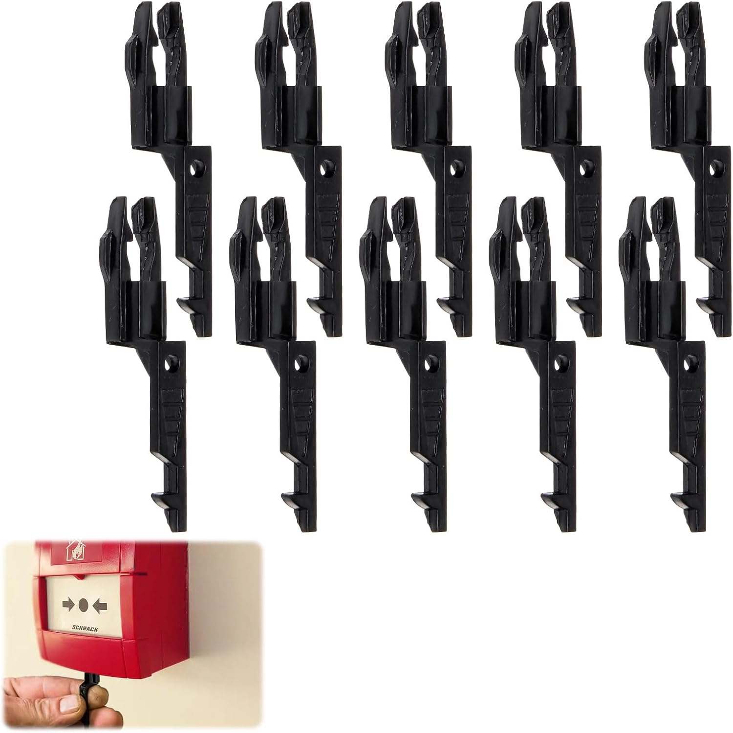 Fire Alarm Test Key,10 PCS Fire Alarm Key,Black Fire Alarm Key Fire ...