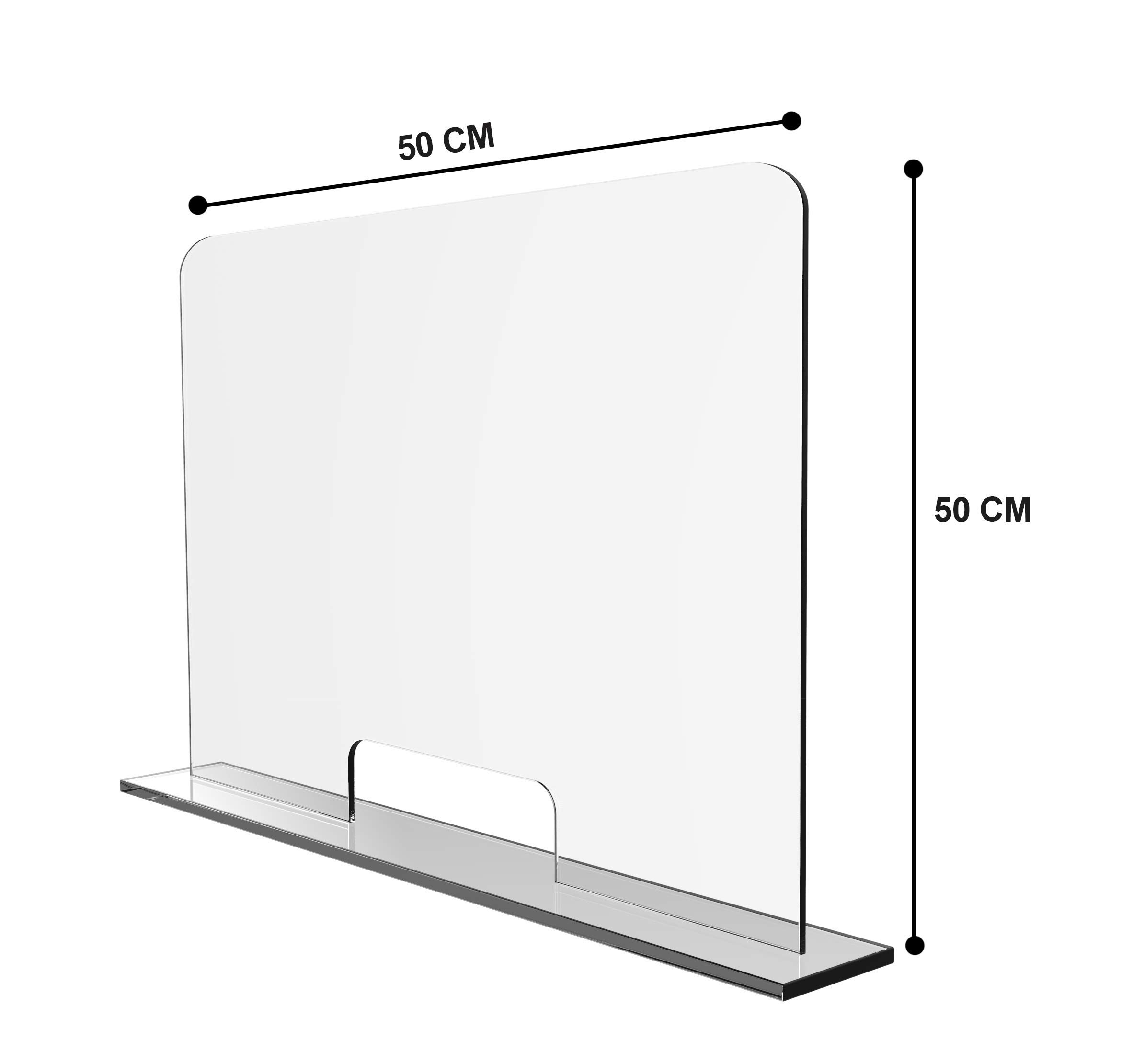 Solarplexius Perspex Screen,Protective Sneeze Guard, Clear Acrylic ...