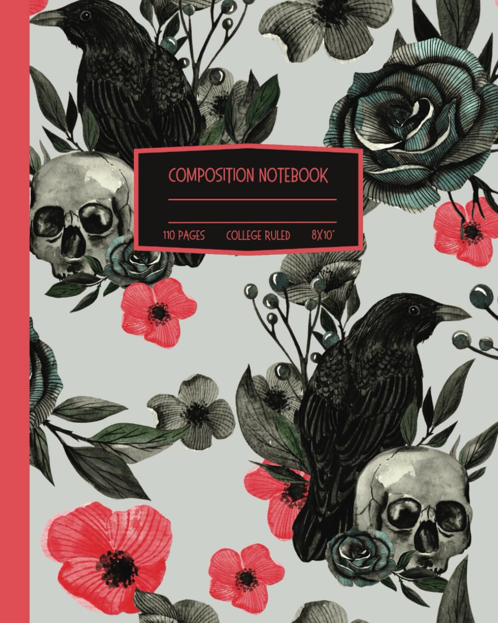 Amazon.com: Gothic Composition Notebook: Girly Goth Aesthetic College ...