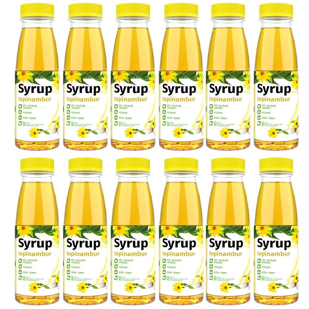 Amazon.com: Topinambur Sugarless Syrup 12 Pack | Jerusalem Artichoke ...