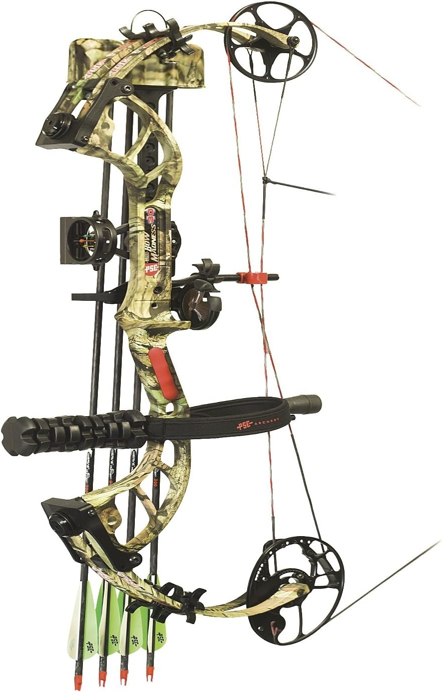 PSE Madness 30 70# Ready to Shoot Compound Bow, Break-Up Infinity ...
