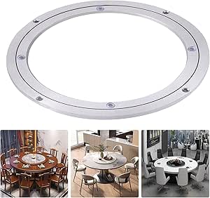 Amazon.com - Aluminium Alloy Rotation Turntable, Rotating Balls Bearing ...