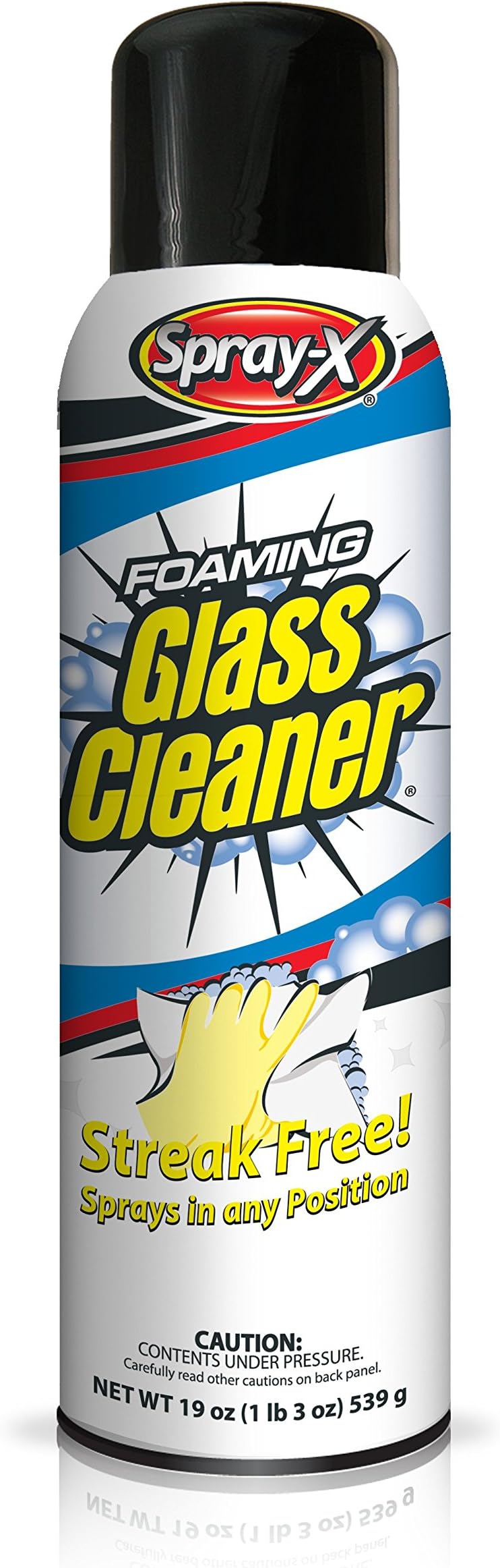 Amazon.com: Foaming Professional Glass Cleaner - 19oz. Can - CASE OF 12 ...