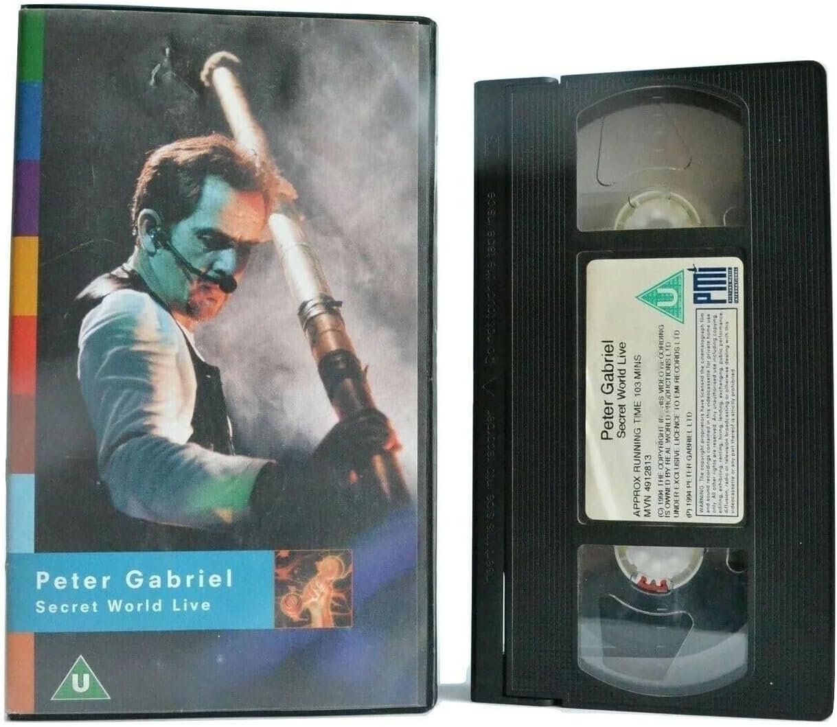 Peter Gabriel: Secret World Live [VHS] : Gabriel Peter: Amazon.co.uk ...