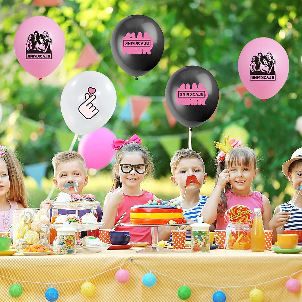BLACKPINK Party Decorations Set 50PCS BLACKPINK Birthday Party Supplies blackpink-party-decorations-set-50pcs-blackpink-birthday-party-supplies