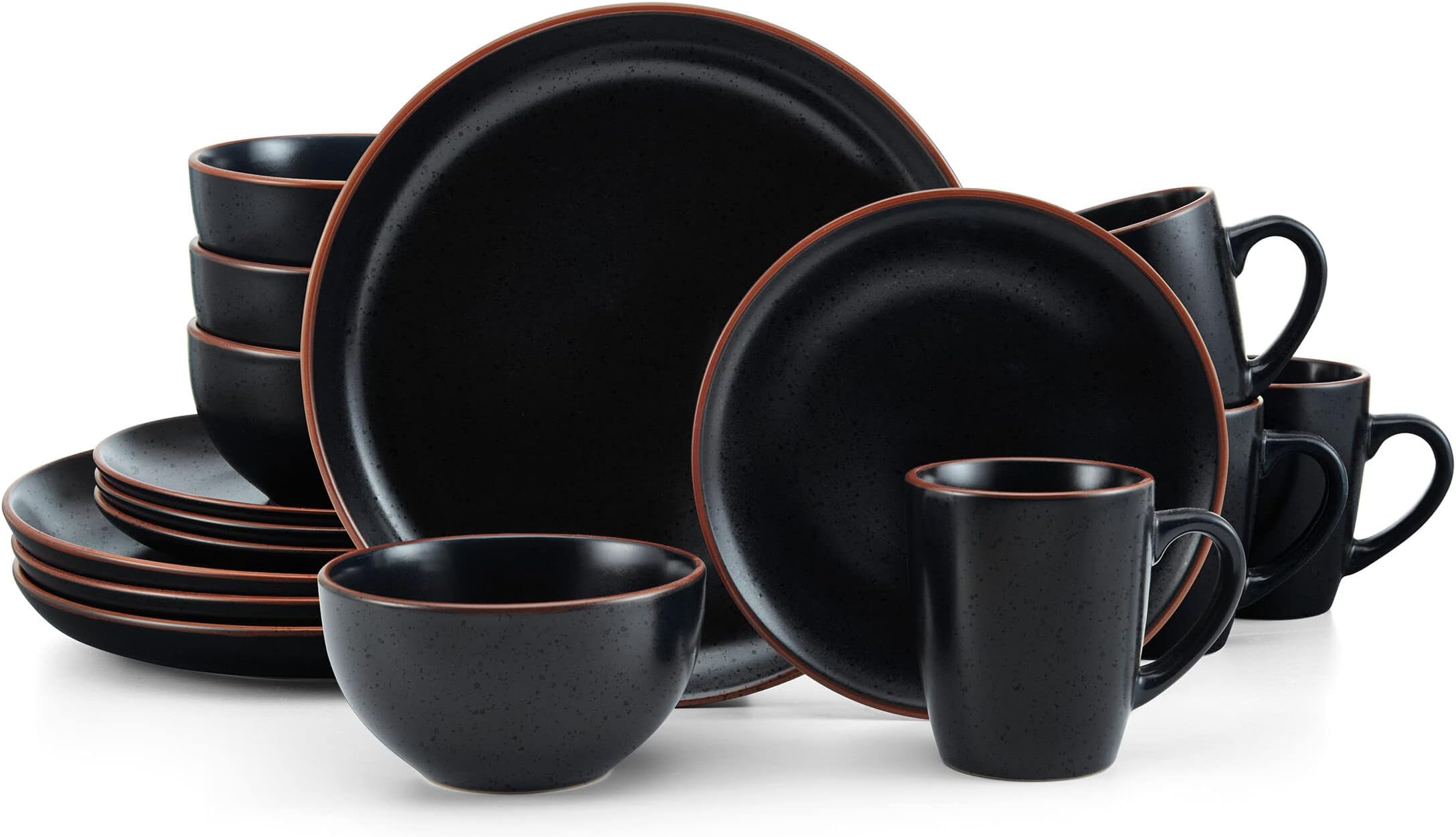 Amazon.com | Pfaltzgraff Carrie 12 Piece Dinnerware Set, Service for 4 ...