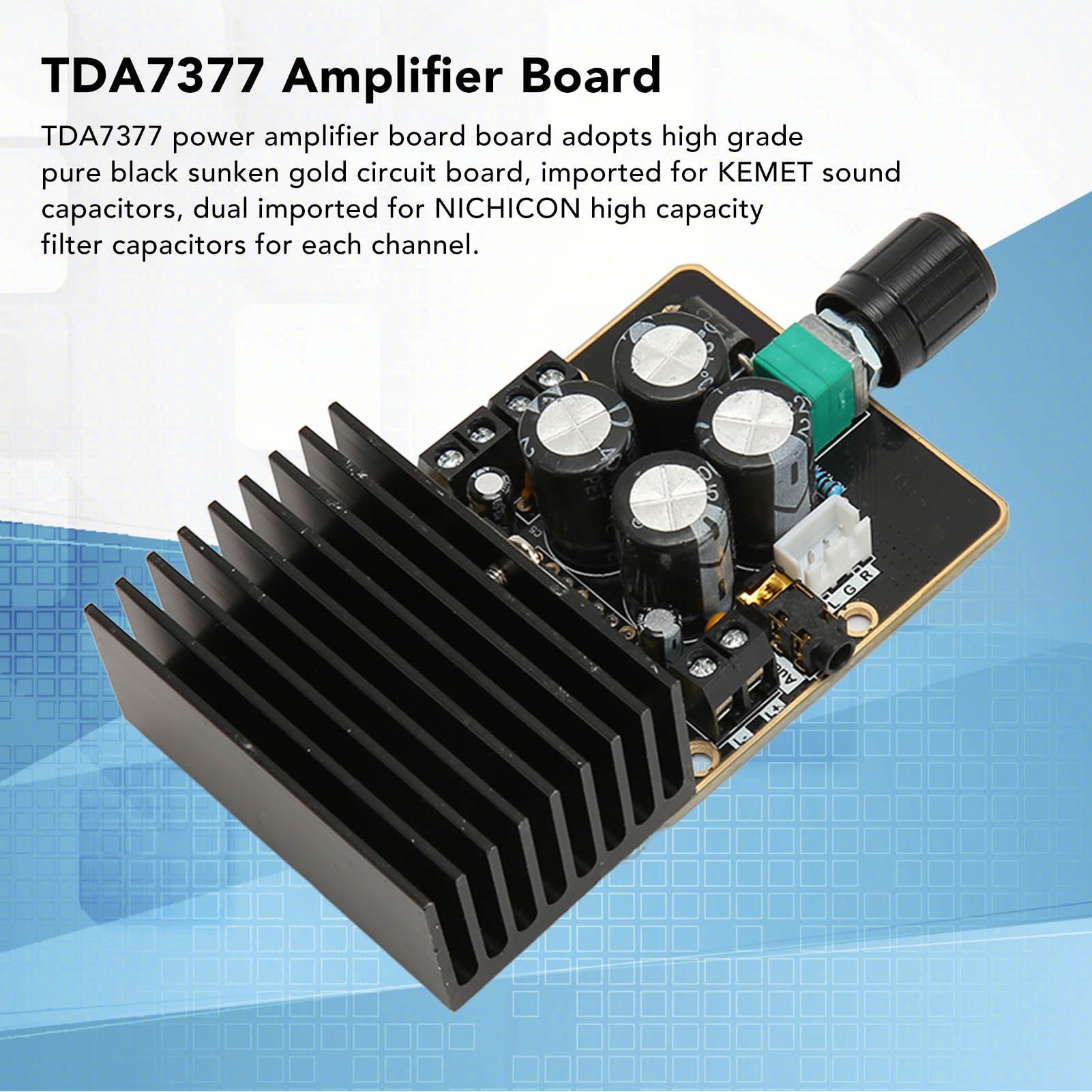 Tda7377 TDA7377 2.1 Amplifier Circuit Diagram With PCB Xtronic