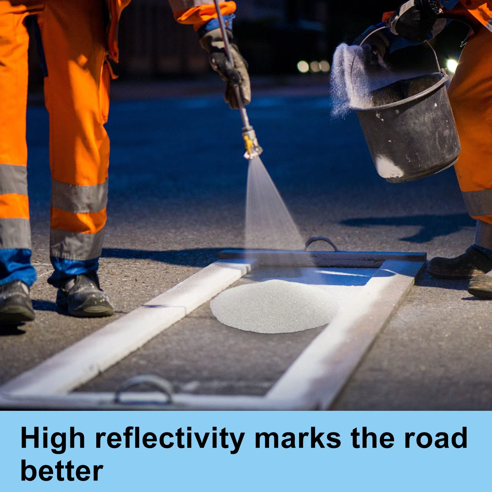 Snapklik.com : 4.4 LB Reflective Glass Beads Reflective Glass Powder ...