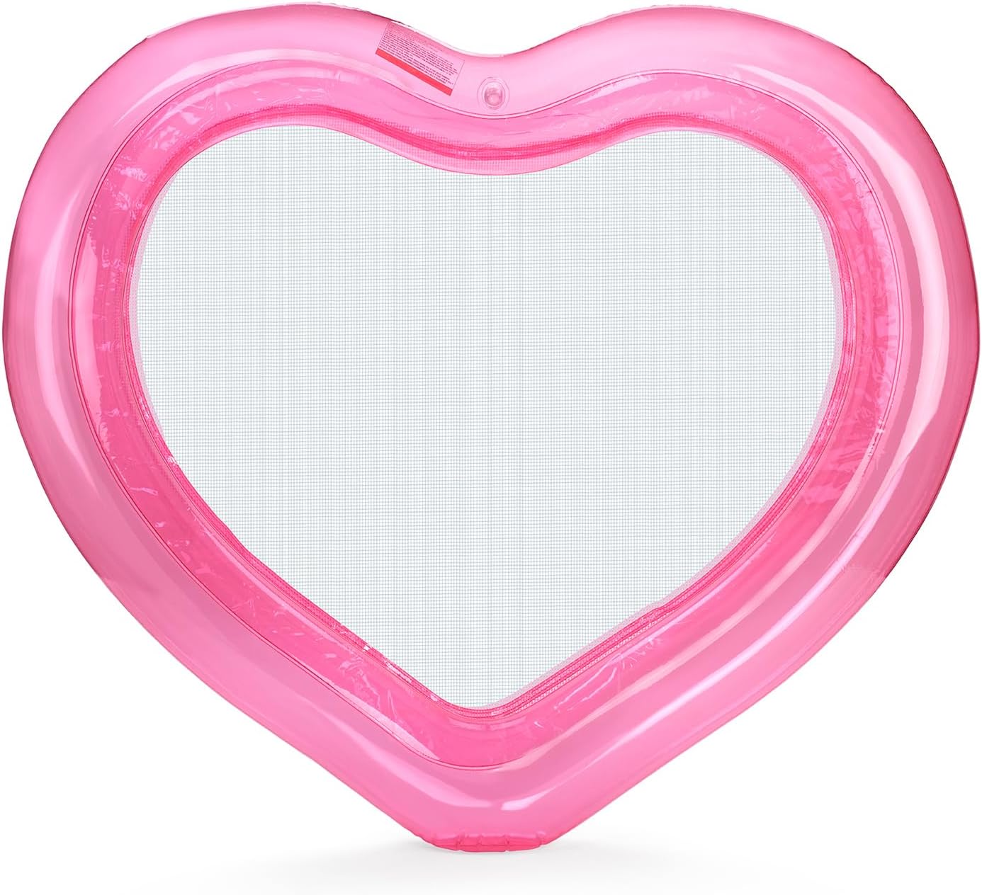 Amazon.com: FUNBOY Giant Inflatable Luxury Clear Pink Heart Kiddie Pool ...
