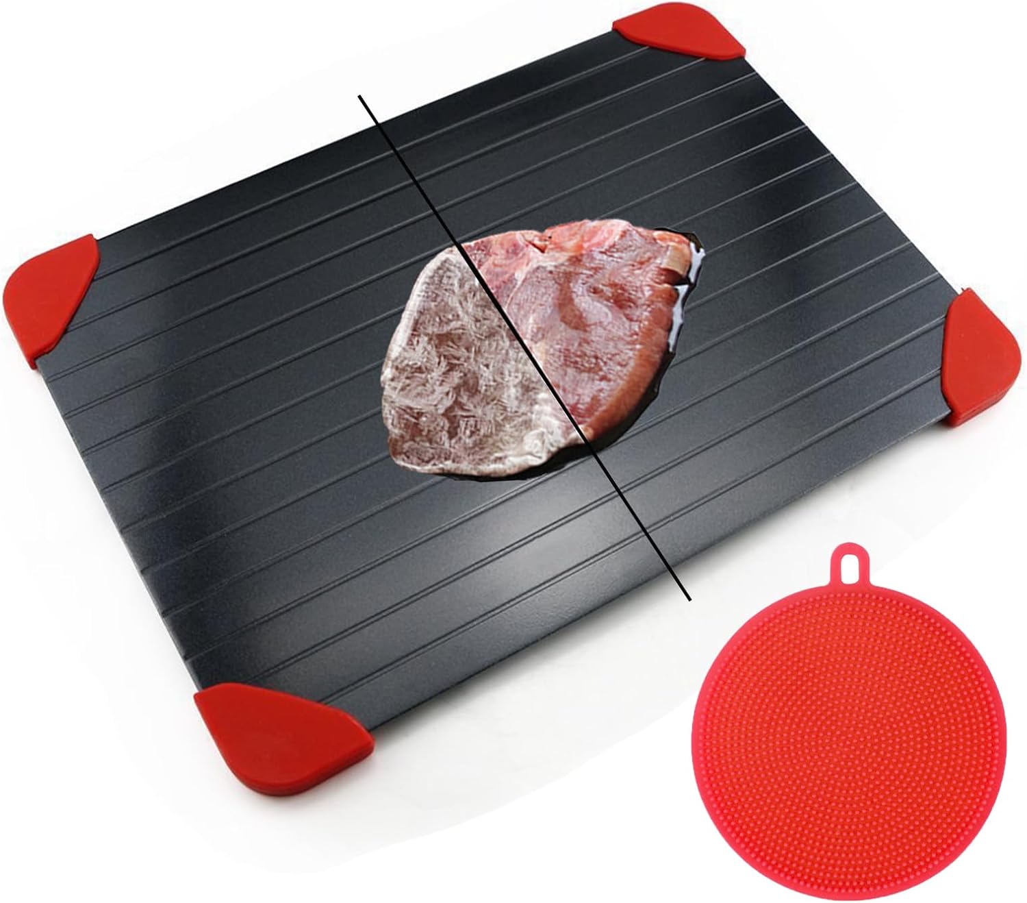 Amazon.com | Defrosting Tray for Frozen Meat Quicker and Safer ...