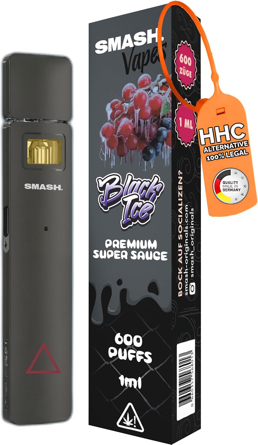 1H-C Vaper 95% | MADE IN GERMANY | Hoch qualitativ - 1 Stück- Zufällige ...