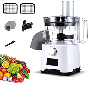 Electric Vegetable Dicer, 800W Vegetable Chopper Dicer Shredder ...