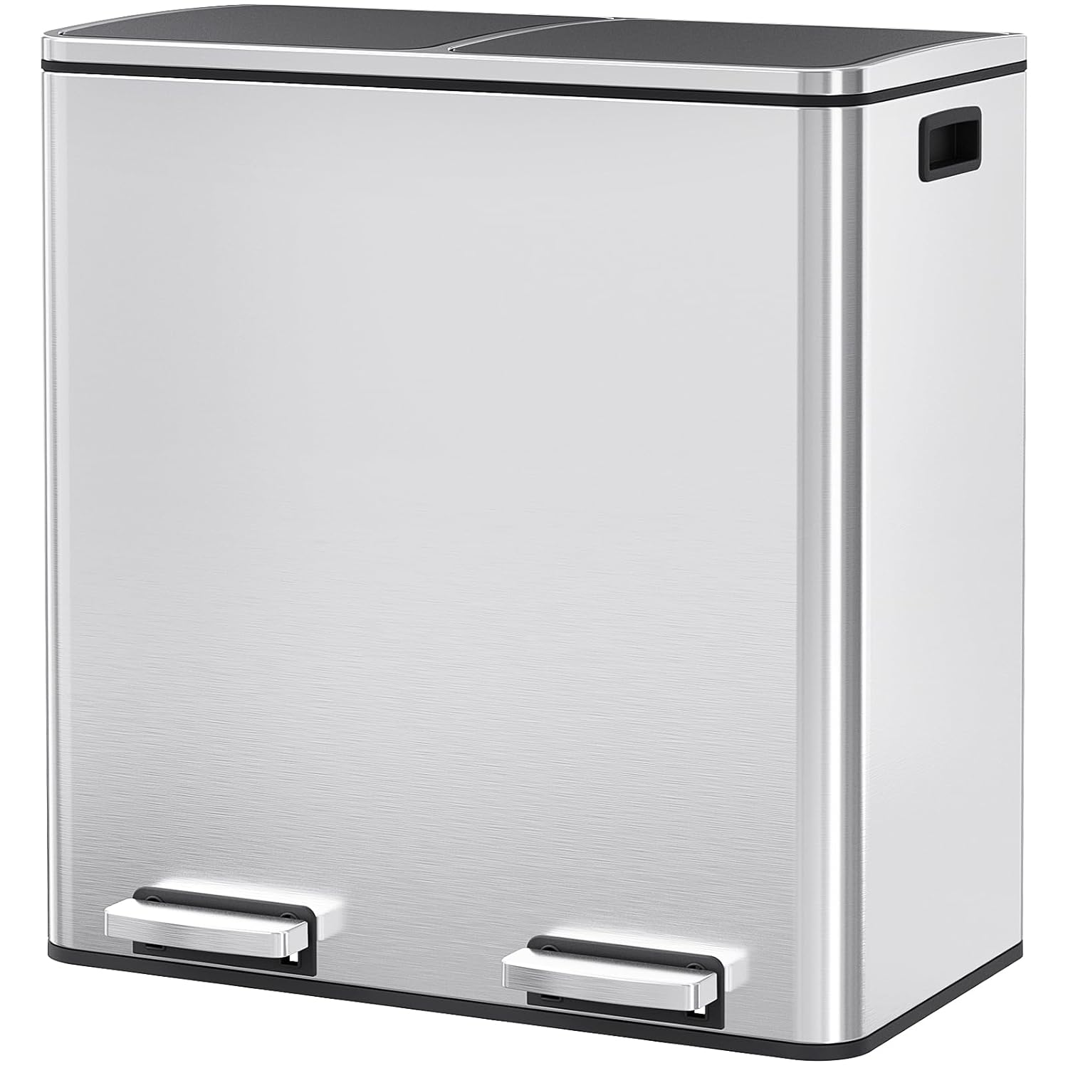 Arlopu 16 GallonStainless Steel Trash Can, 60L Dual Australia | Ubuy