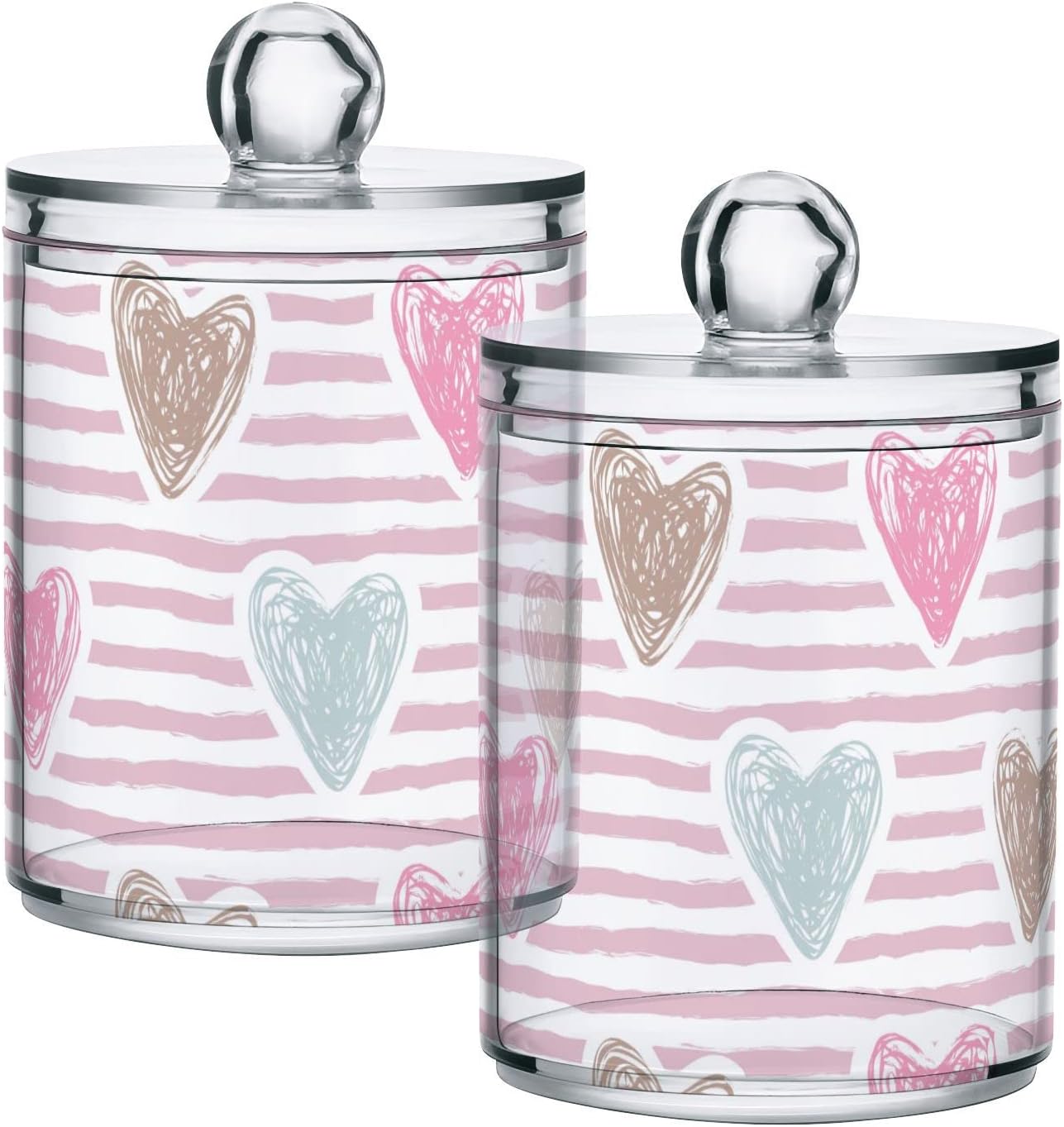 Amazon.com: Zhirexin Love Valentine's Day 2PC Airtight Transparent ...