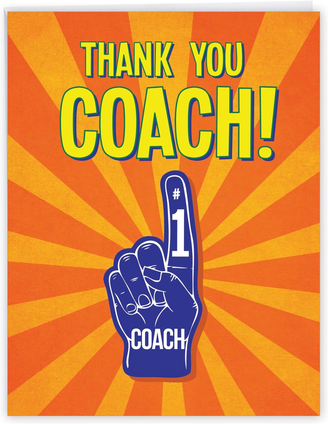 Amazon.com : NobleWorks - 1 Jumbo Sports Teacher Graduation Greeting ...
