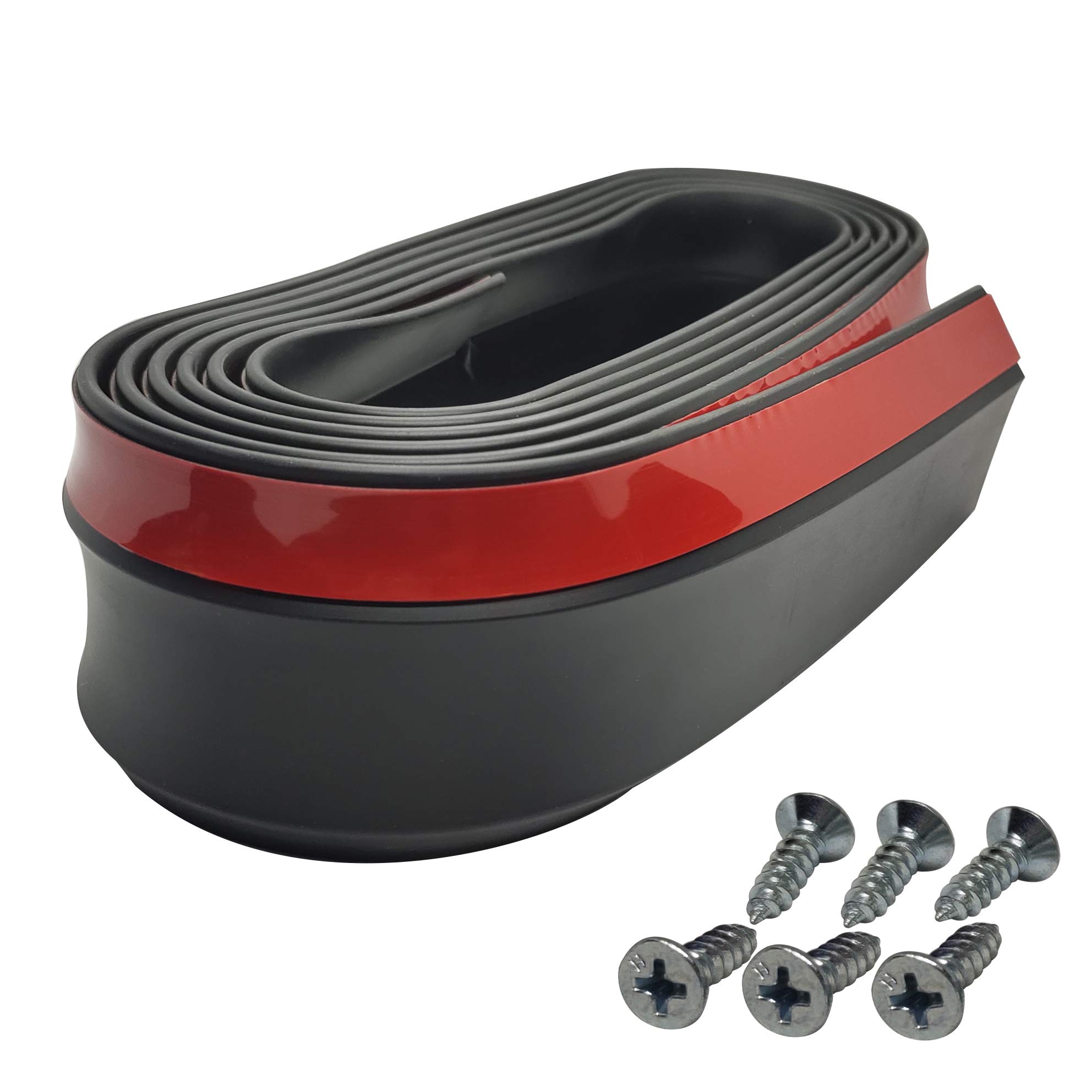 Snapklik.com : Front Bumper Spoiler Lip 8.2ft/250cm Length Universal 2 ...