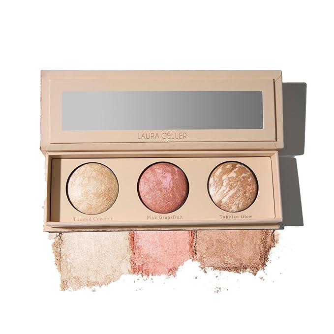 Amazon.com : LAURA GELLER NEW YORK Geller's Greatest Lift-n-Glow Baked ...