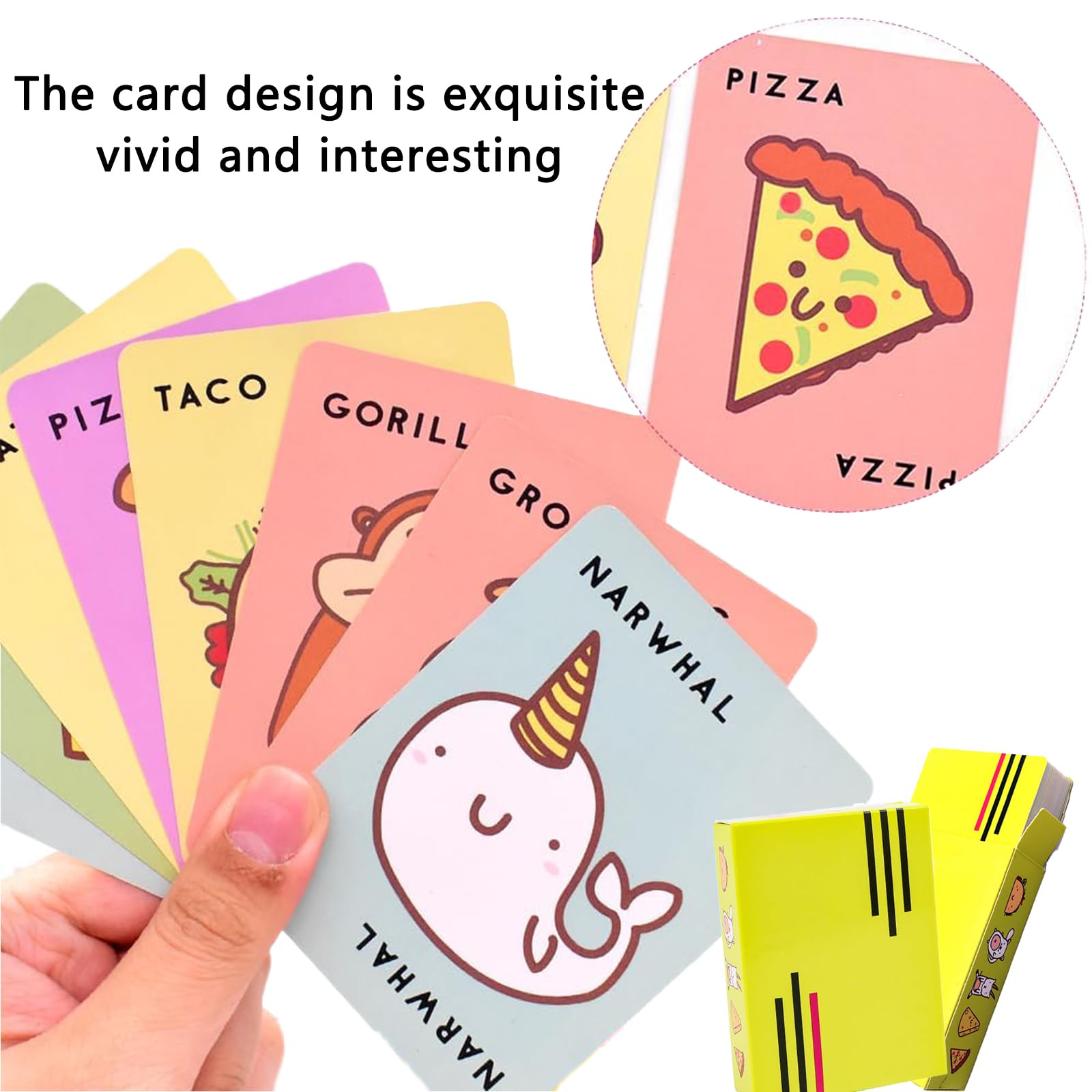 WNXBFO Taco Cat Goat Cheese Pizza, Card Game, Taco Cat Cheese Goat ...